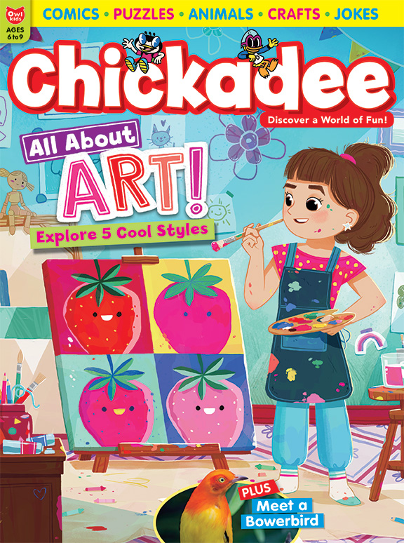Chickadee magazine image